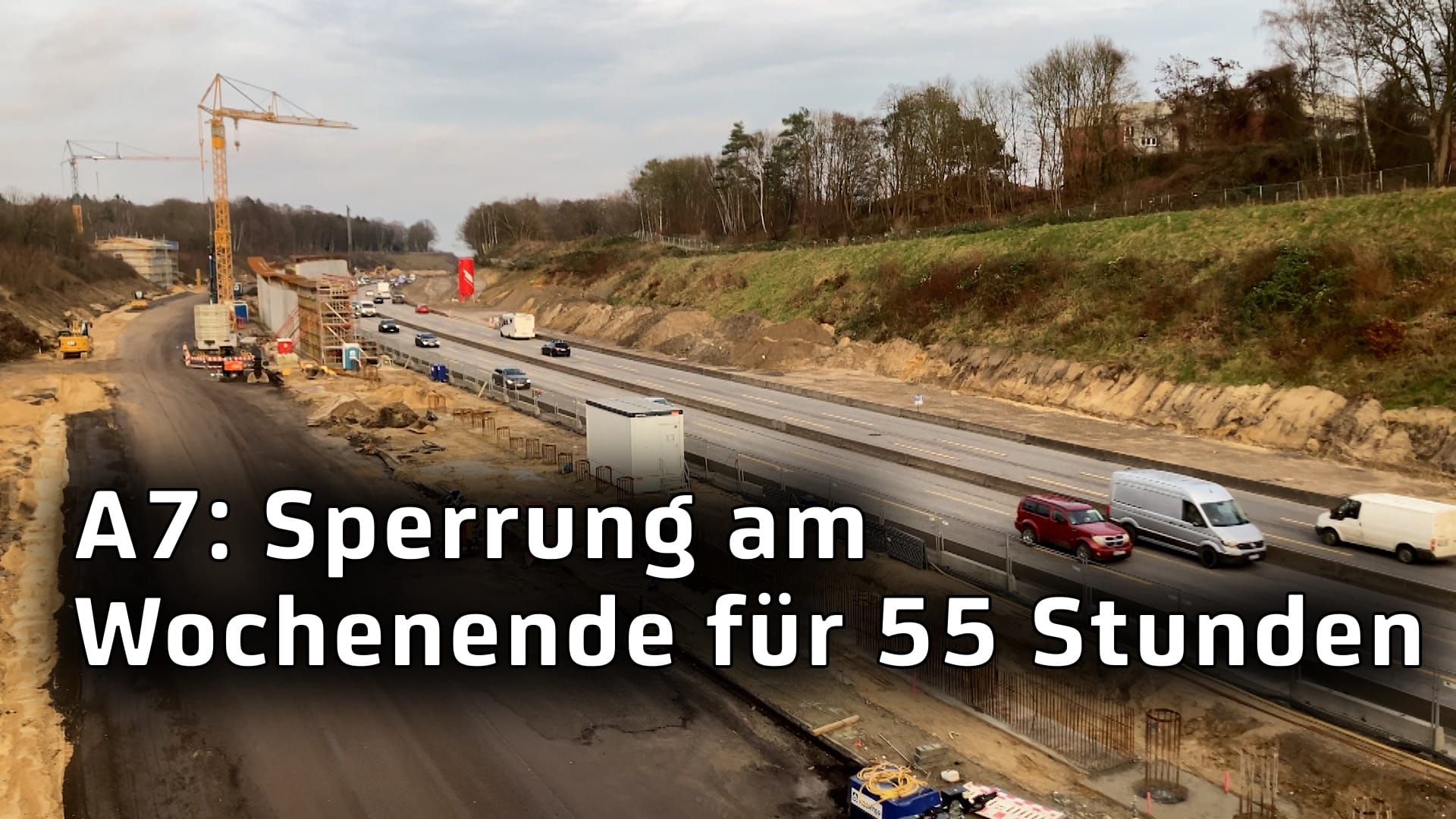 A7: Sperrung am Wochenende