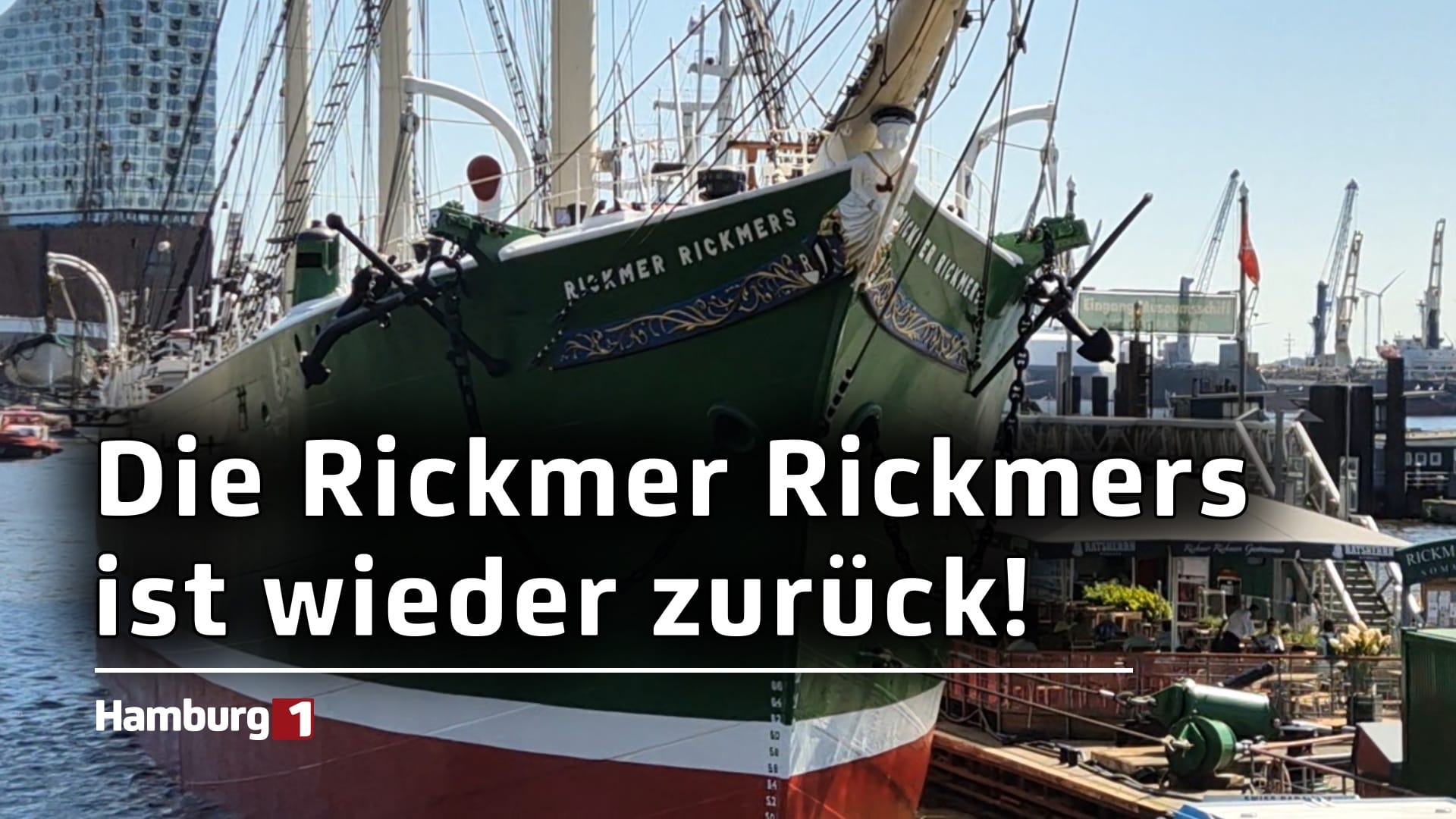 Frisch lackiert und generalüberholt: Museumsschiff Rickmer Rickmers ist ...