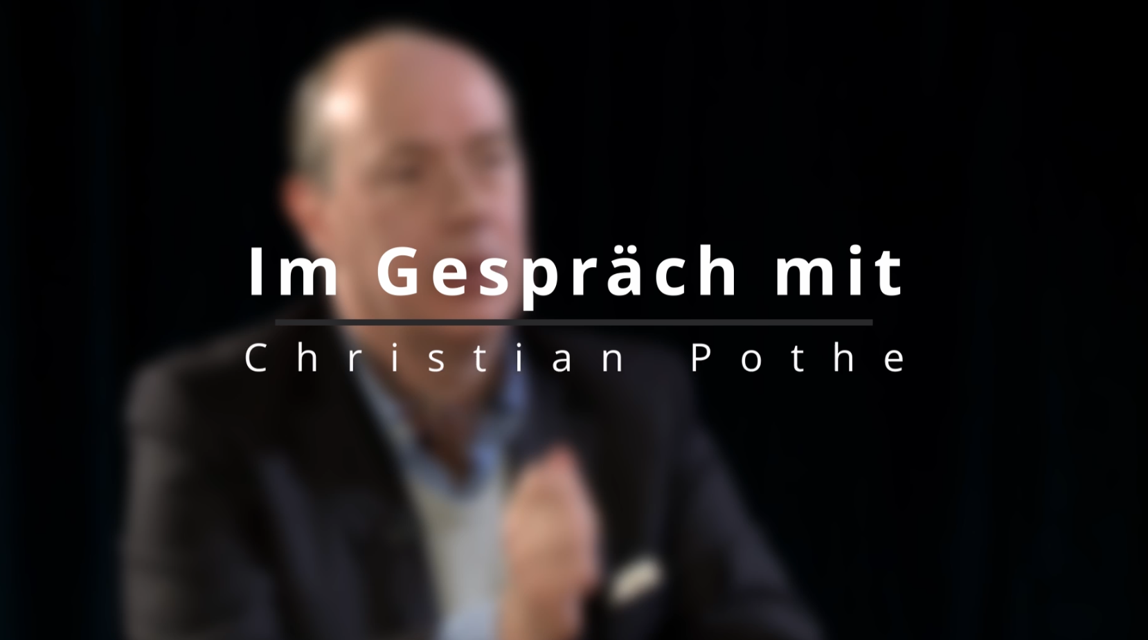 Im Gespräch mit Christian Pothe - Reinhard Grindel